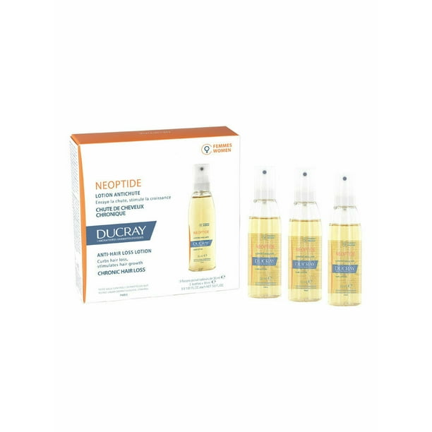 Set 3 Tratamientos Anti-Caída de Cabello Neoptide Ducray Reinicia y ...