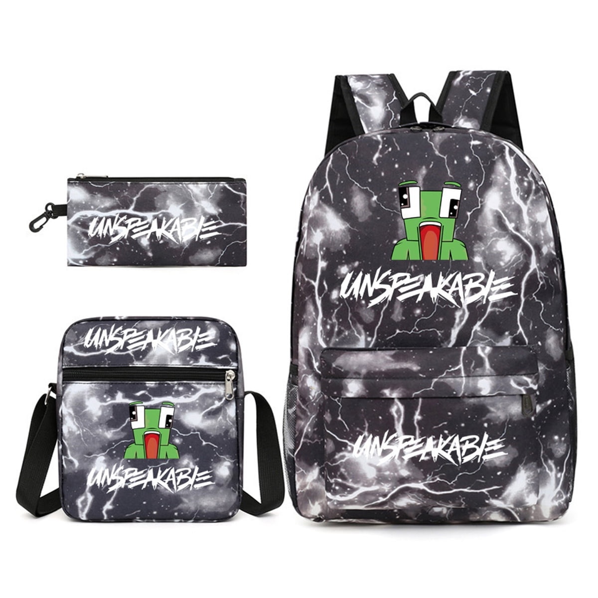 Click here for Apuakthei 3pcs/Set Unspeakable Backpack Student Ba... prices