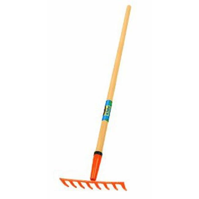 Truper Herramientas 880146287 31394 Kids 8 Tine Garden Rake with Wood ...