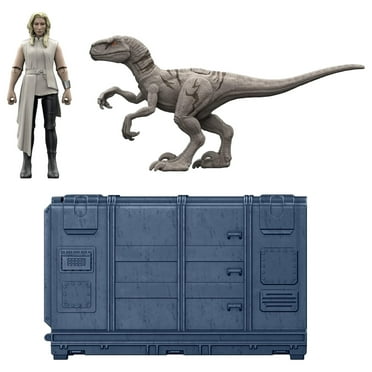 Jurassic World Camp Cretaceous Adventure Set - Dinosaur Toys with Park ...