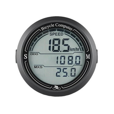 Geloo Universal Digital Motorcycle Speedometer and Tachometer Odometer ...
