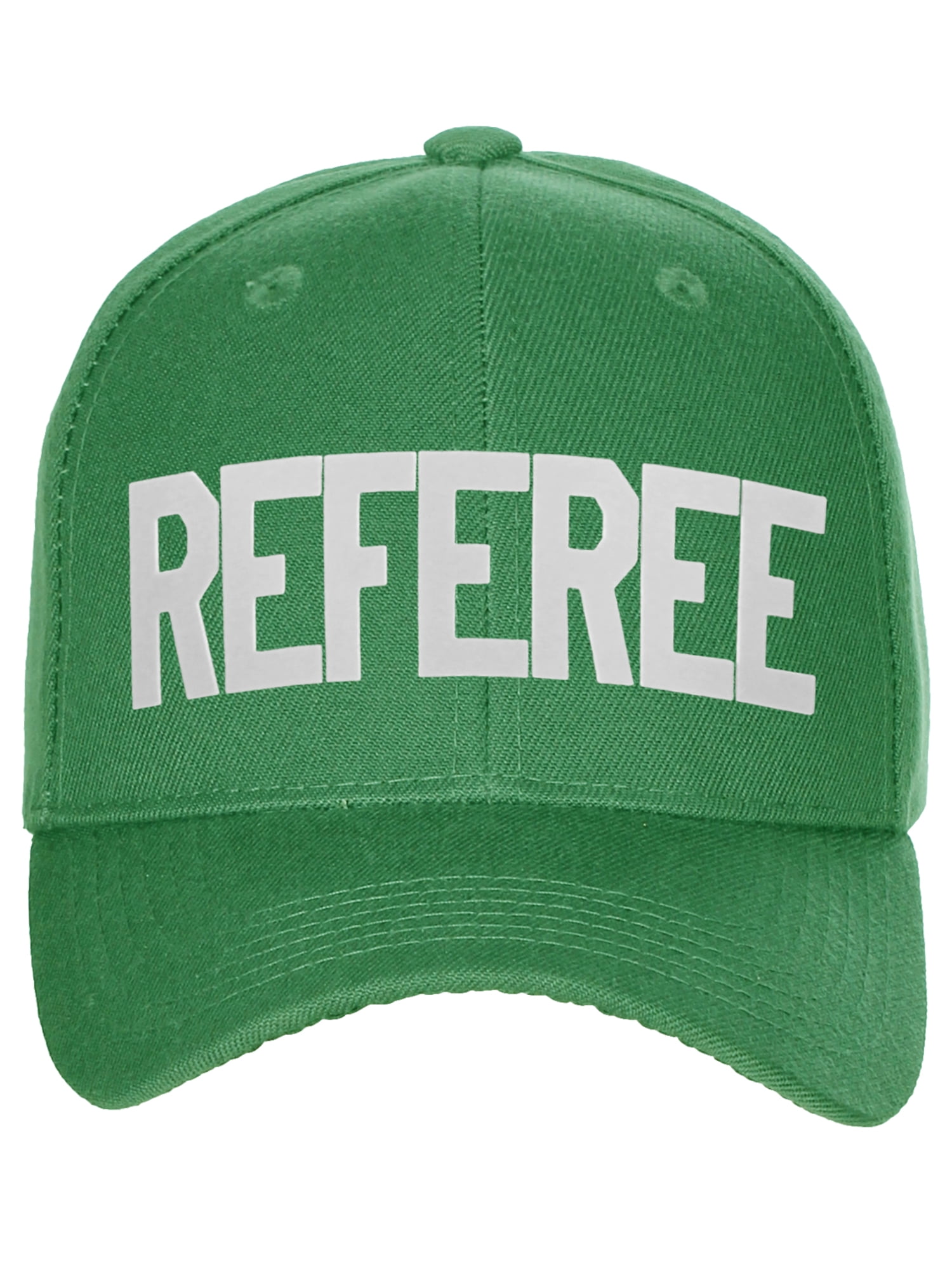 Sport Classic Baseball Hat Custom Referee Letters Structured Cap, Green ...