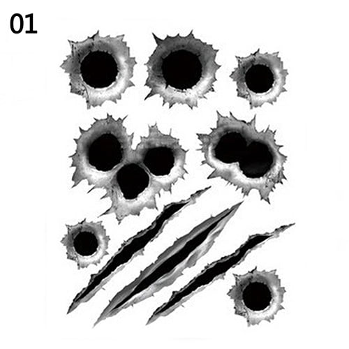 Bullet Hole Tattoos Designs