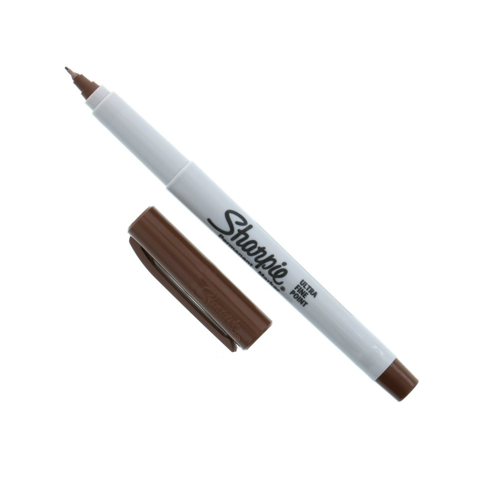 Sharpie® Ultra Fine Point Marker, Brown - Walmart.com - Walmart.com
