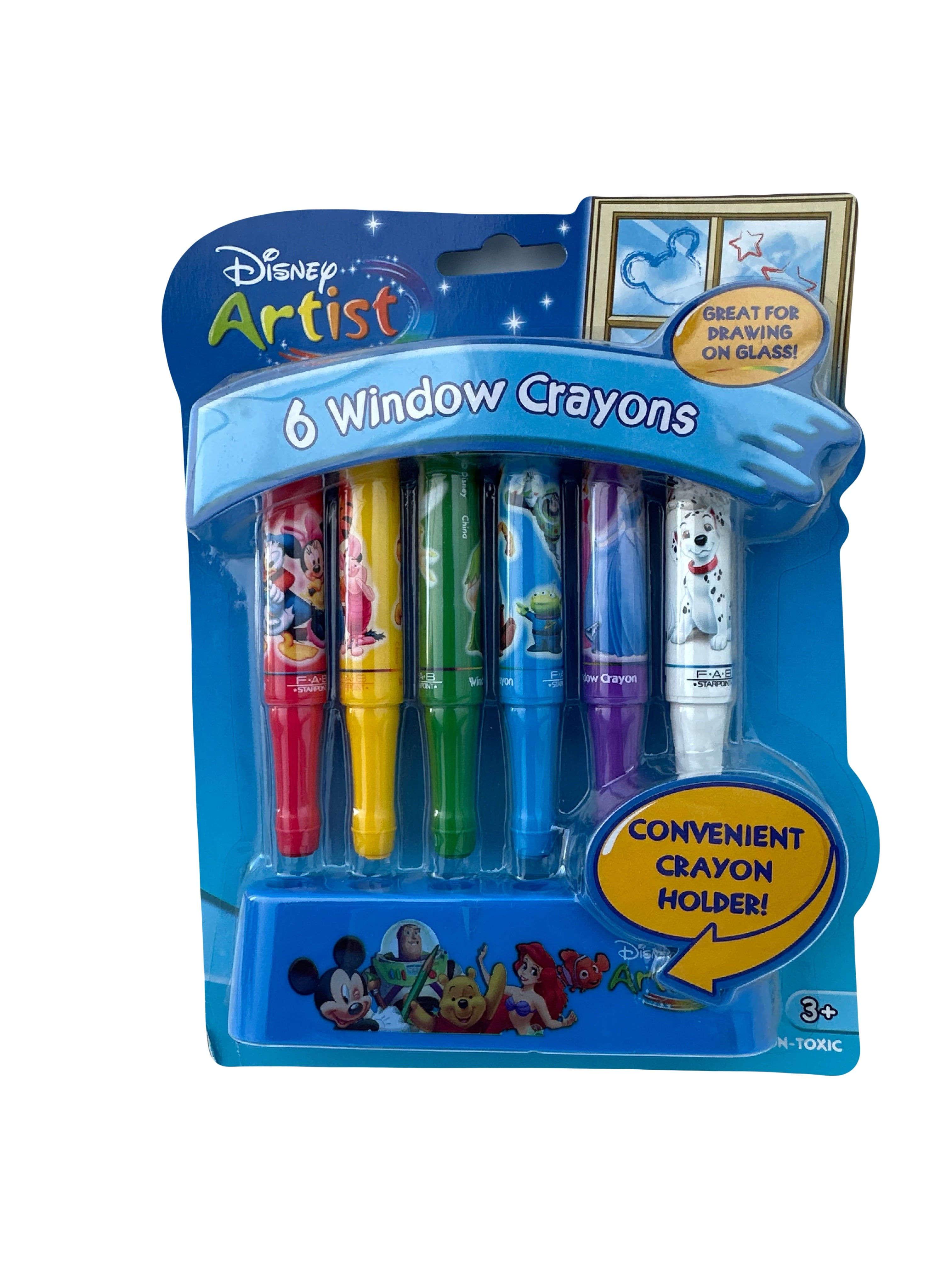 Disney Crayon - Mickey Dalmatian Princess Tinkerbell Pooh Crayon Set ...