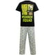 DreamWorks Mens Shrek Pajamas Black SMALL - Walmart.com
