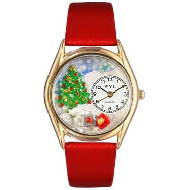 Christmas Santa Claus Watch in Silver (Large) - Walmart.com