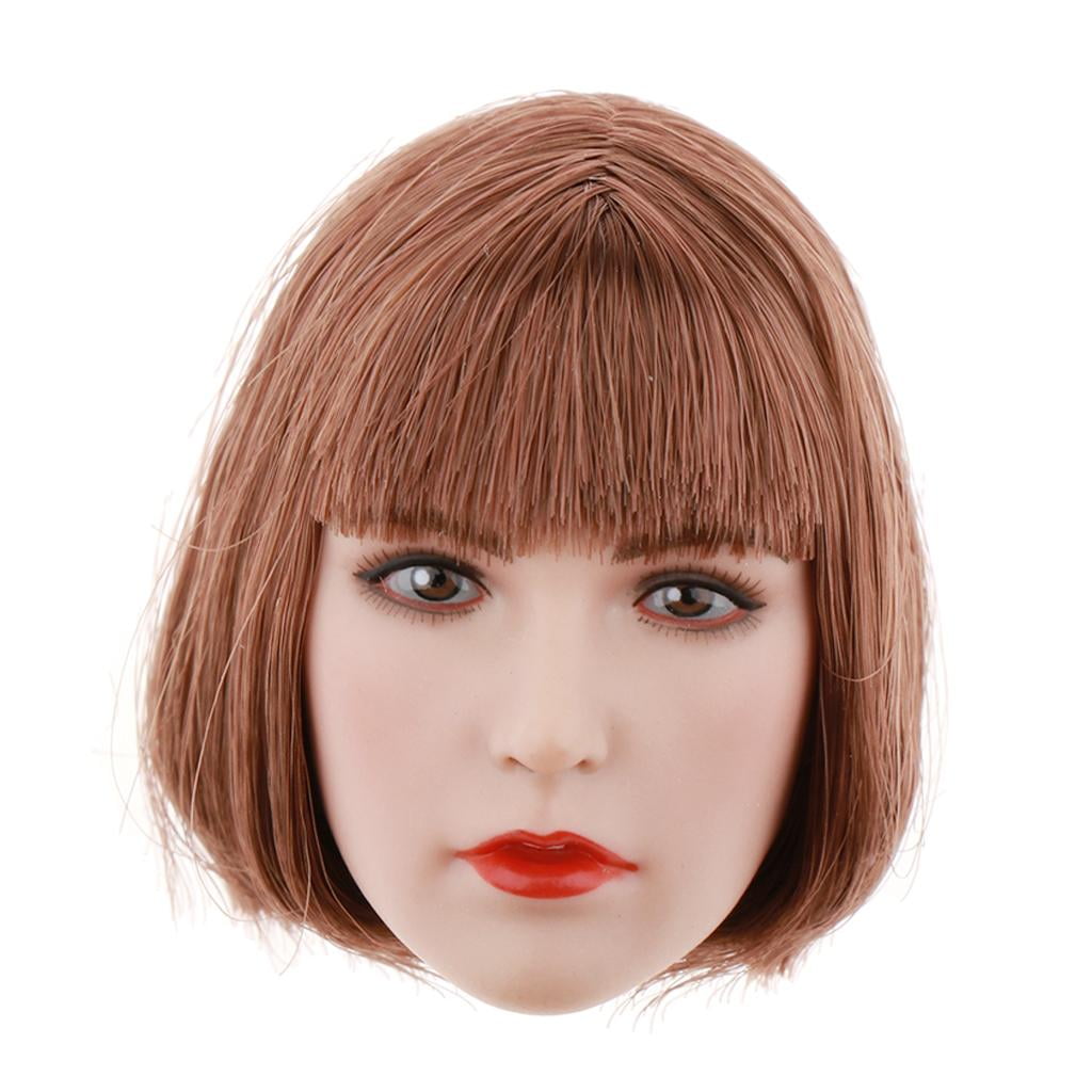 1/6 Female Head Sculpt 1/6 Scale Female Woman Head Sculpt , as ...