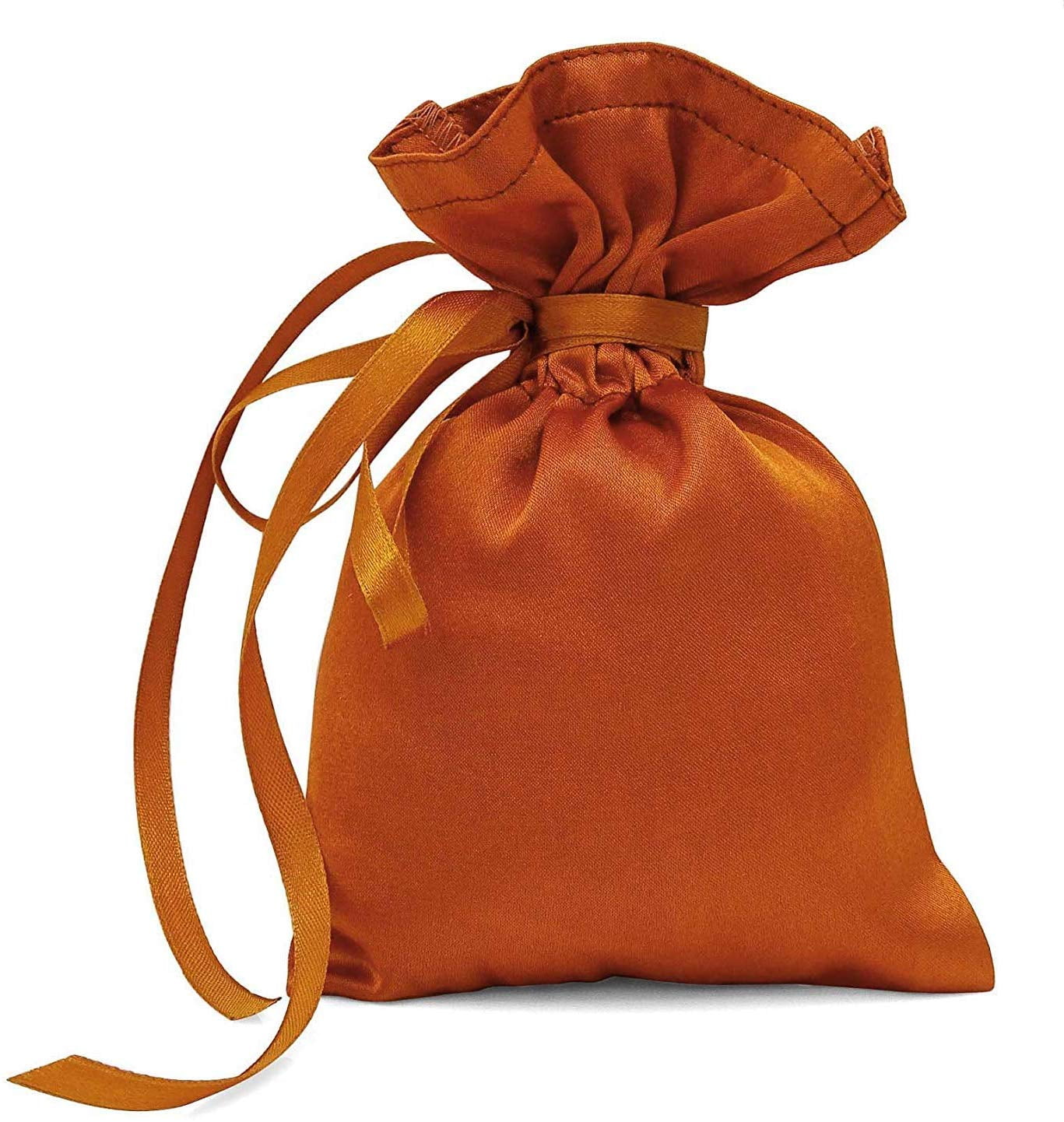 50 Satin Drawstring Gift Pouch Small Wedding Party Favors Bag - 3" x 5. ...