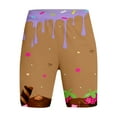 CAIVO Kids Baseball Shorts Boys Ice Cream Printed Summer Casual Elastic ...