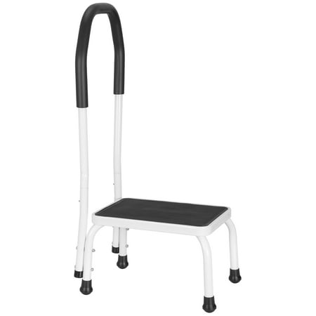 Ollieroo Step Stool Steel Support Ladder With Cushion Grip Handle, Non ...