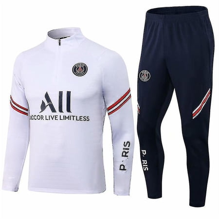 Paris Football Club Training Suit Men Long Sleeve Breathable Sports ...