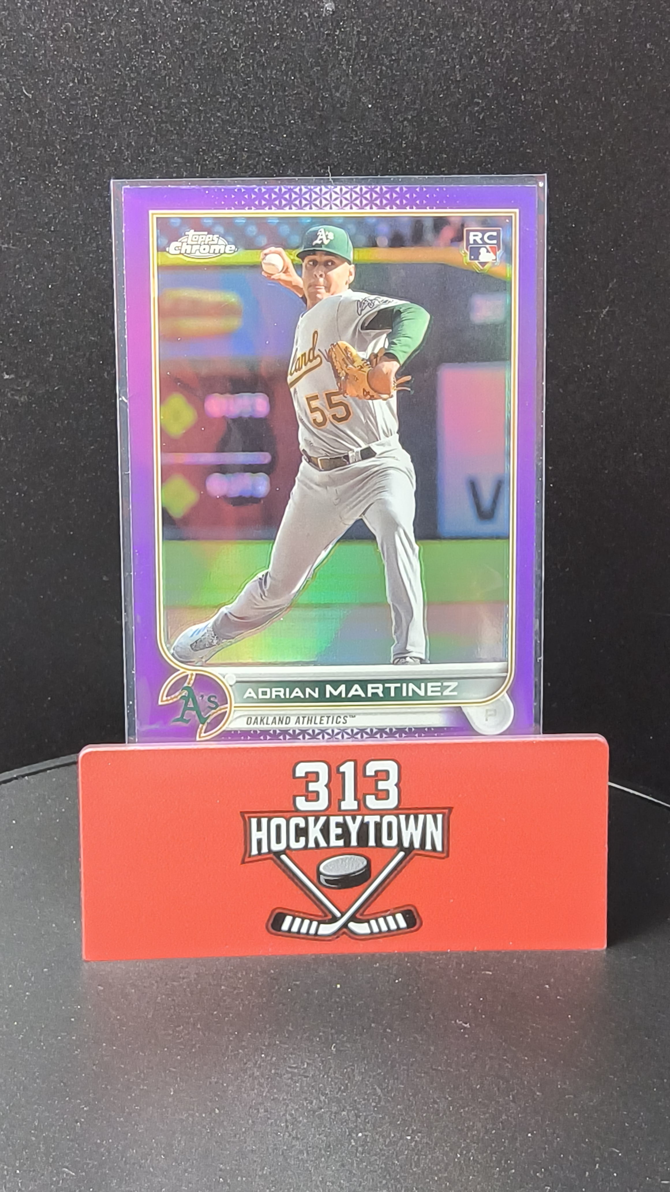 2022 Topps Chrome Adrian Martinez #USC99 Purple RC - Walmart.com