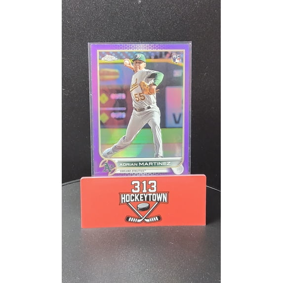 2022 Topps Chrome Adrian Martinez #USC99 Purple RC - Walmart.com
