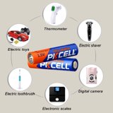 PKCELL AAA 1.5V Alkaline Multipack Batteries, 24PCS LR03 MN2400 for ...