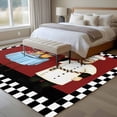 Chef Large Area Rugs for Bedroom Living Room, Soft Non Slip Carpet ...