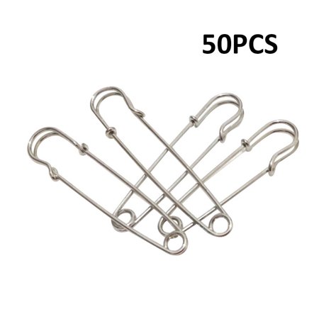 Electronicheart Simple Brooch Pin Large Metal Spring Lock Fastener ...