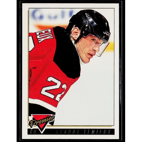 1993-94 Topps Premier Gold #134 Claude Lemieux New Jersey Devils NHL ...