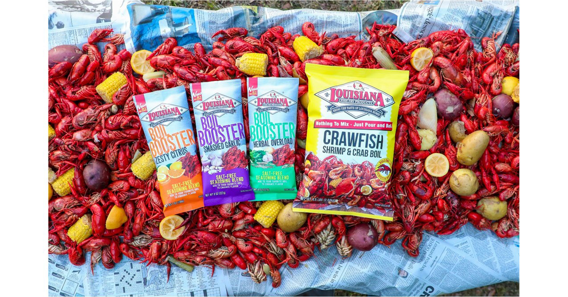 Louisiana Fish Fry Boil Booster Combo - Walmart.com