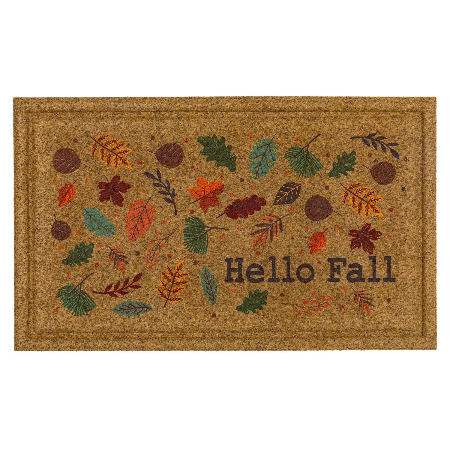 Click here for Mohawk Home Hello Fall Faux Coir Polyester Doormat... prices