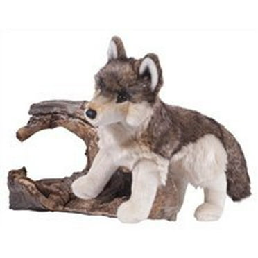 Hansa - Timber Wolf, Laying - Walmart.com
