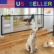 Expandable Accordion Dog Gate Folding Screen Door for Living Room ...