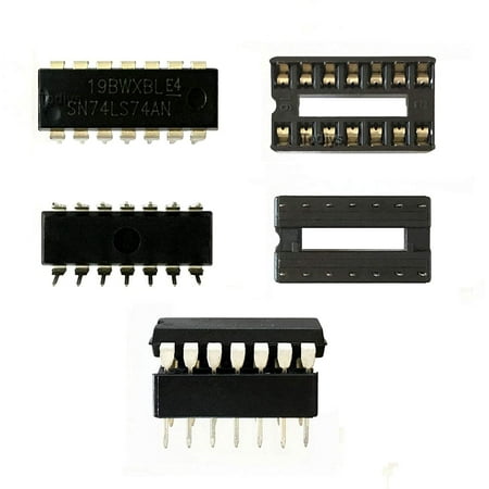 Plannu New 20Pairs for 20Pcs 74LS74 SN74LS74 SN74LS74N HD74LS74P HD74LS73AP SN74LS74AN DIP-14 ...