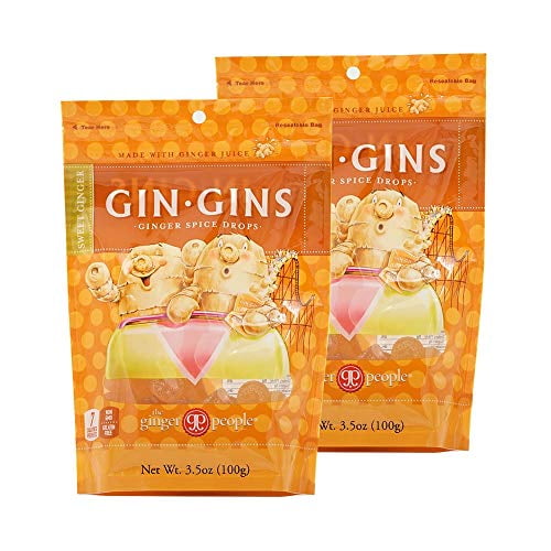 Gin Gins Gluten-Free Sweet Ginger Candy, 3.5 oz - Walmart.com