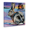 Runaway Goliath Rabbit Canvas Wall Art, design by Adam Swanson ...