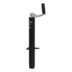 CURT 28321 Weld-On Pipe-Mount Swivel Trailer Jack, 2,000 lbs. 10 Inches ...