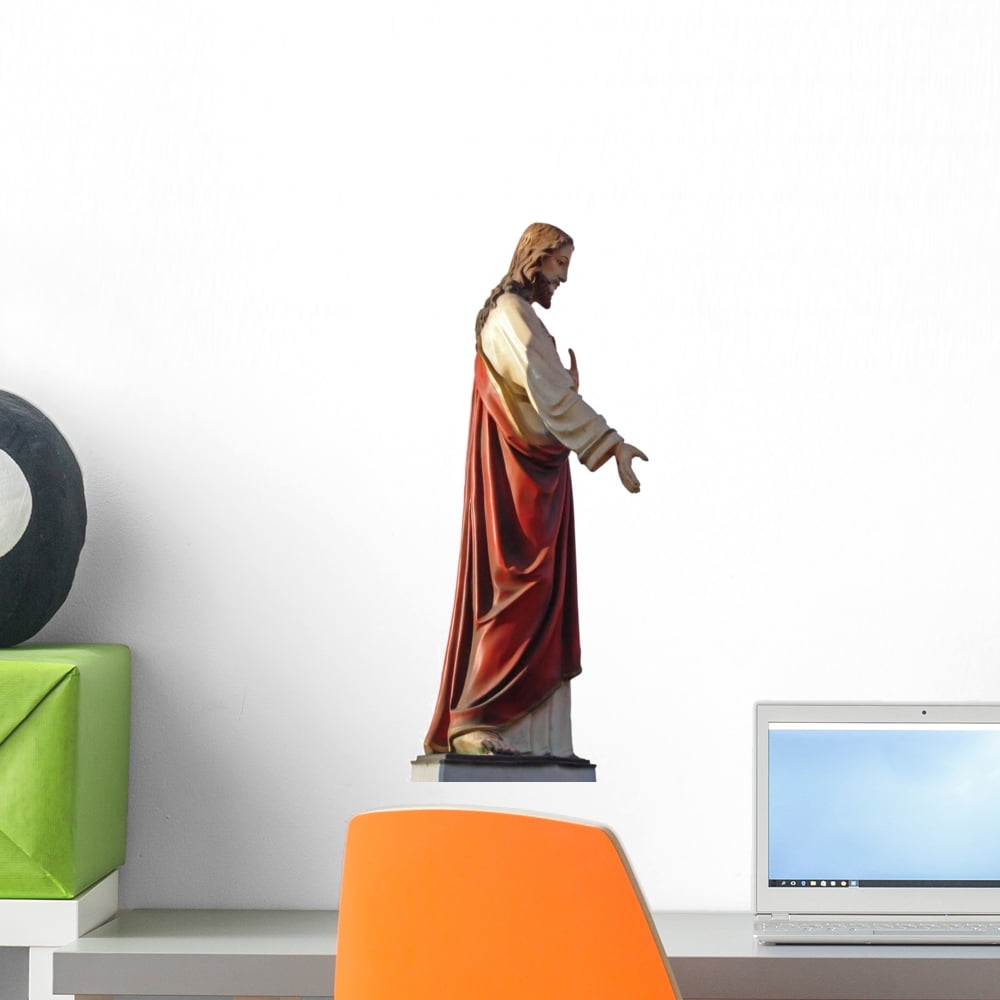 Jesus Christ Wall Decal by Wallmonkeys Peel and Stick Graphic (18 in H ...