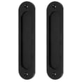 2Pcs Modern Door Pull Handles Zinc Alloy Wardrobe Sliding Door Embedded ...