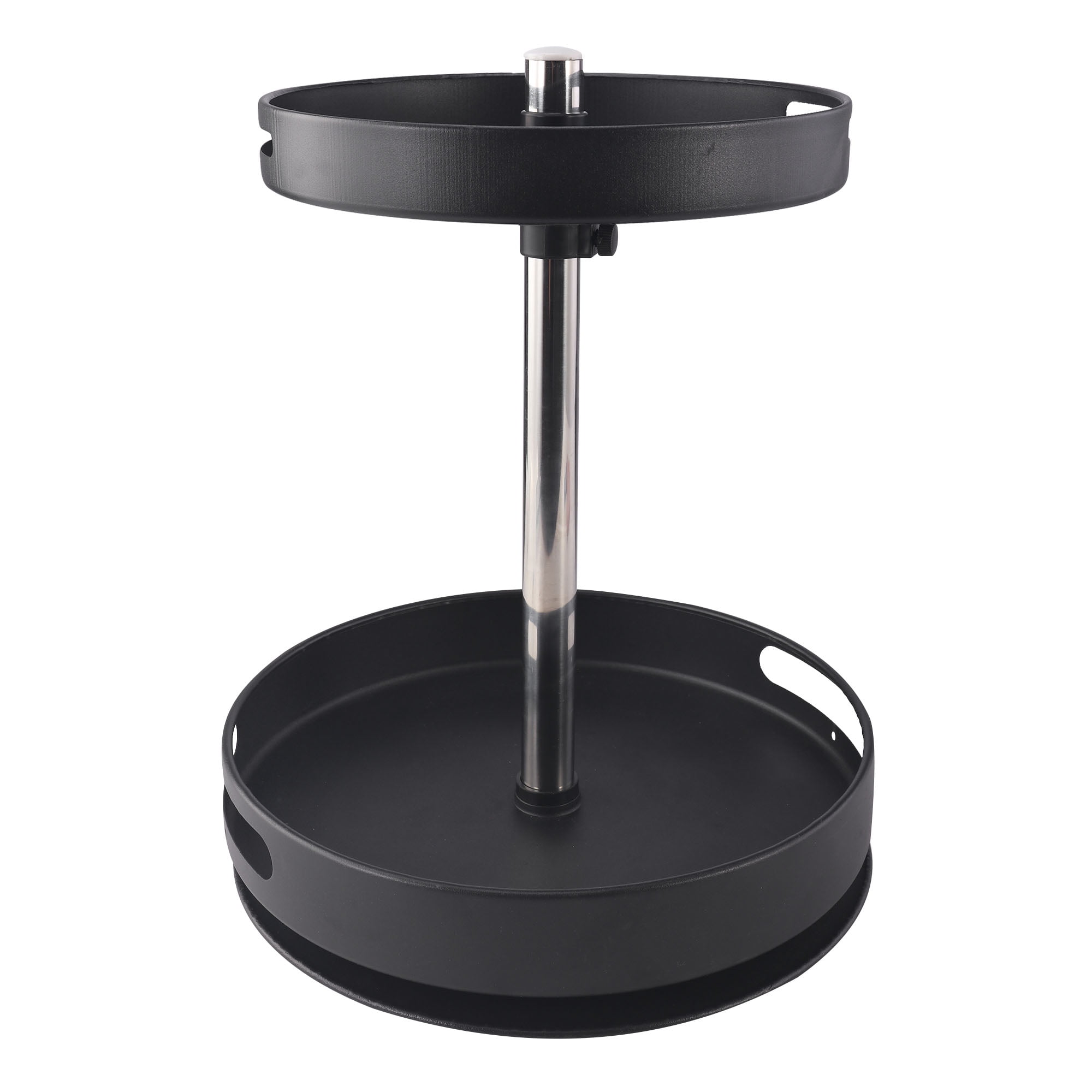 2 Tier Spice Turntable Organizer, Circle Rotating Turntable for Kitchen ...