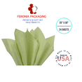 Sage Tissue Paper Squares, Bulk 24 Sheets, Presents by Feronia ...