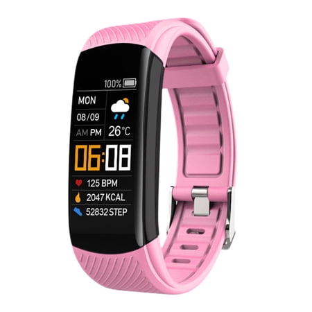 Peggybuy Smart Watch Step Counter Men Women Smartwatch Color Screen for ...