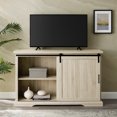 Manor Park Sliding Door TV Stand for TVs up to 60", Birch - Walmart.com