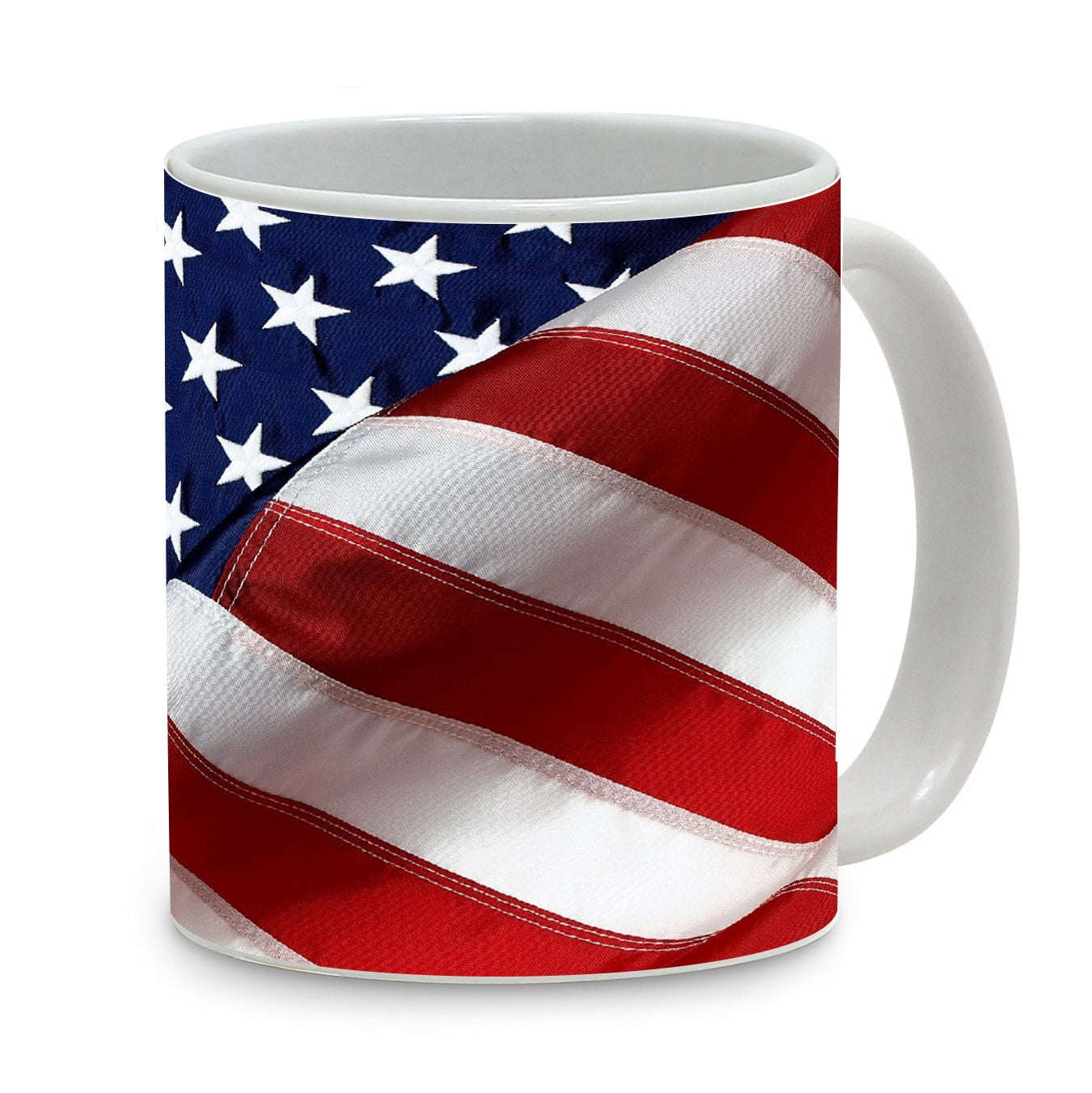 SUBLIMART: Patriotic Mug 'USA Flag' (Design 14) - Walmart.com