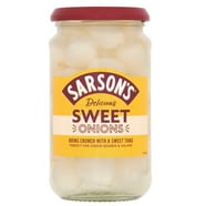 Sabrett Onions in Sauce Jar, Sweet Savory Condiment, 16 Oz Pack of Two ...