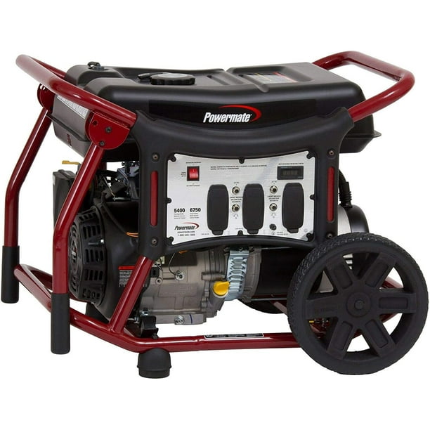 Powermate PM0145400.50 WX5400 Generador portátil, Rojo, Negro POWERMATE ...