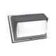 Honeywell Wall Pack 4500 Lumen LED Security Light, Gray Finish ...