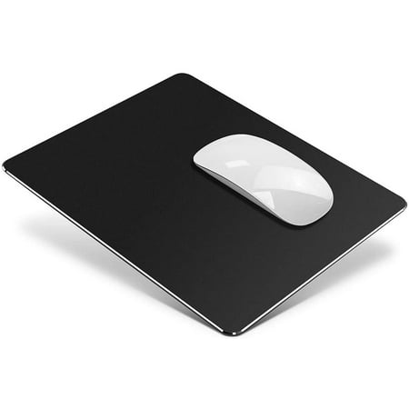 Metal Aluminum Mouse Pad, Office and Gaming Thin Hard Mouse Mat Double ...