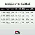 Abu Garcia Ambassadeur® C3 Round Reel, 5500 Size Fishing Reel - Walmart.com