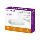 Netgear GS208 8-Port Desktop Ethernet Gigabit Network LAN Switch ...