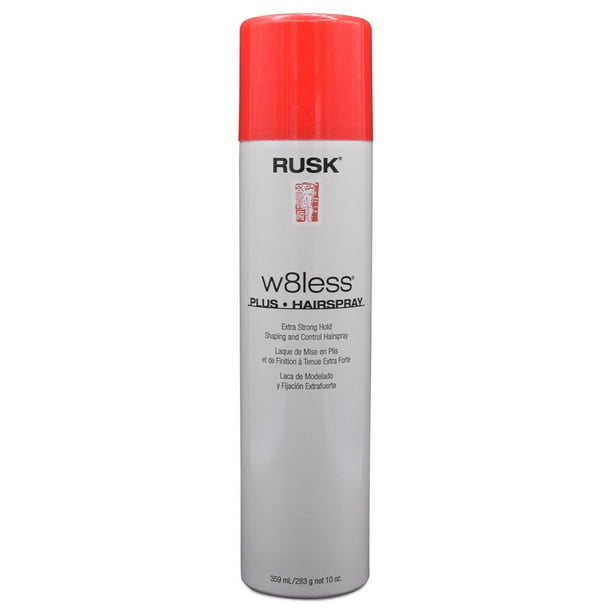 Rusk W8Less Plus Extra Strong Hairspray 10 oz - Walmart.com