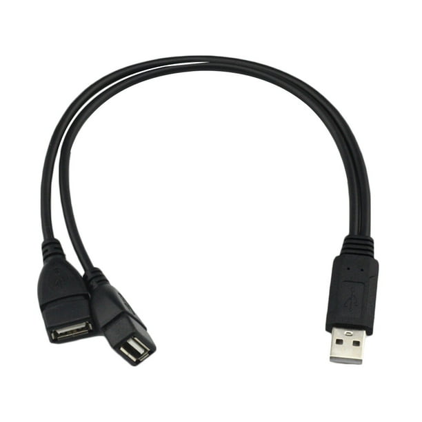 USB 2.0 A 1 Male to Female Power Hub Cord 1 USB 2 Hub Cord 1 Dual ...