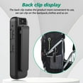 Seneo 1080P Mini Body Camera Portable Wearable Clip Pocket Cam Video ...
