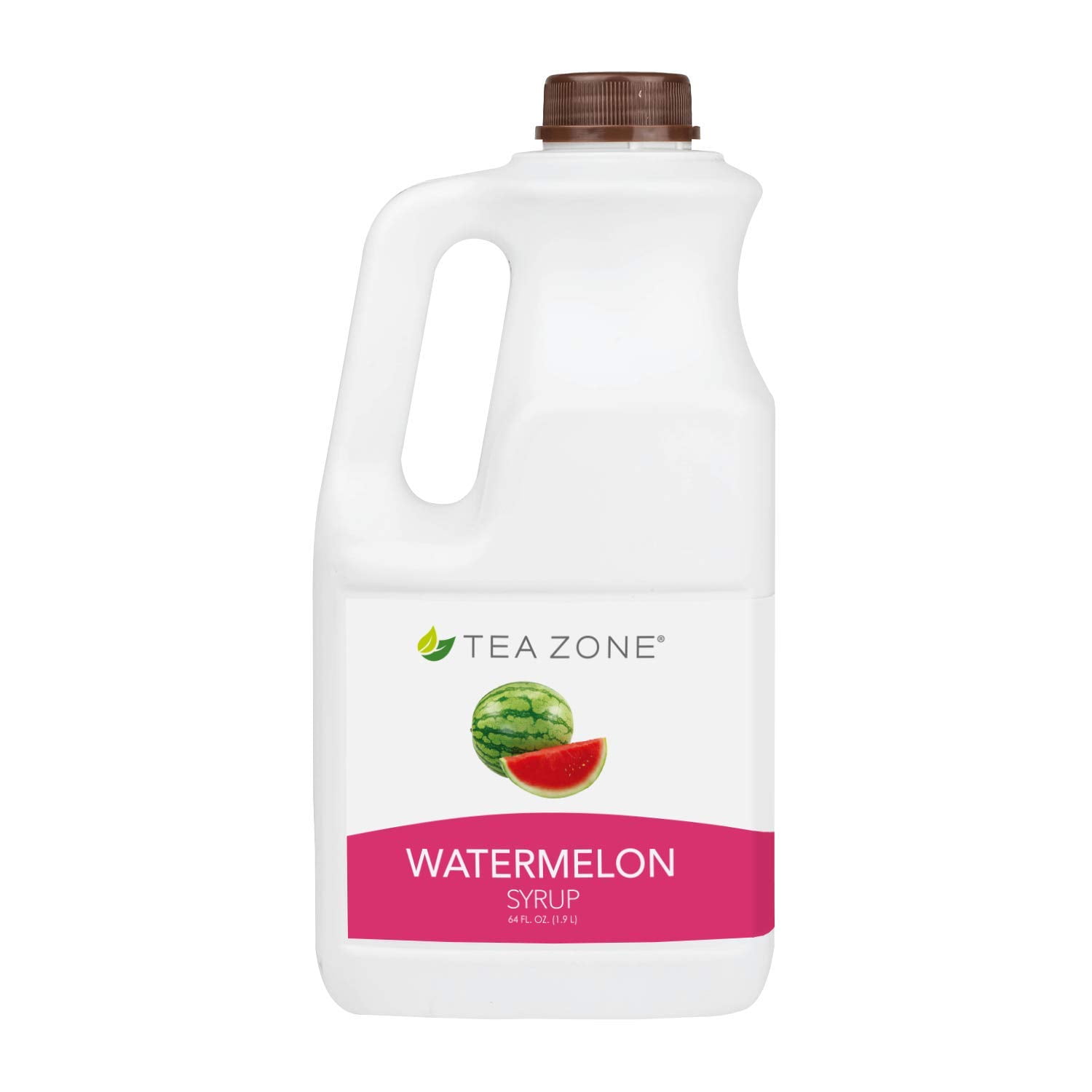 Tea Zone Watermelon Syrup for Drinks, Slushes, Smoothies, 64 Fl Oz ...