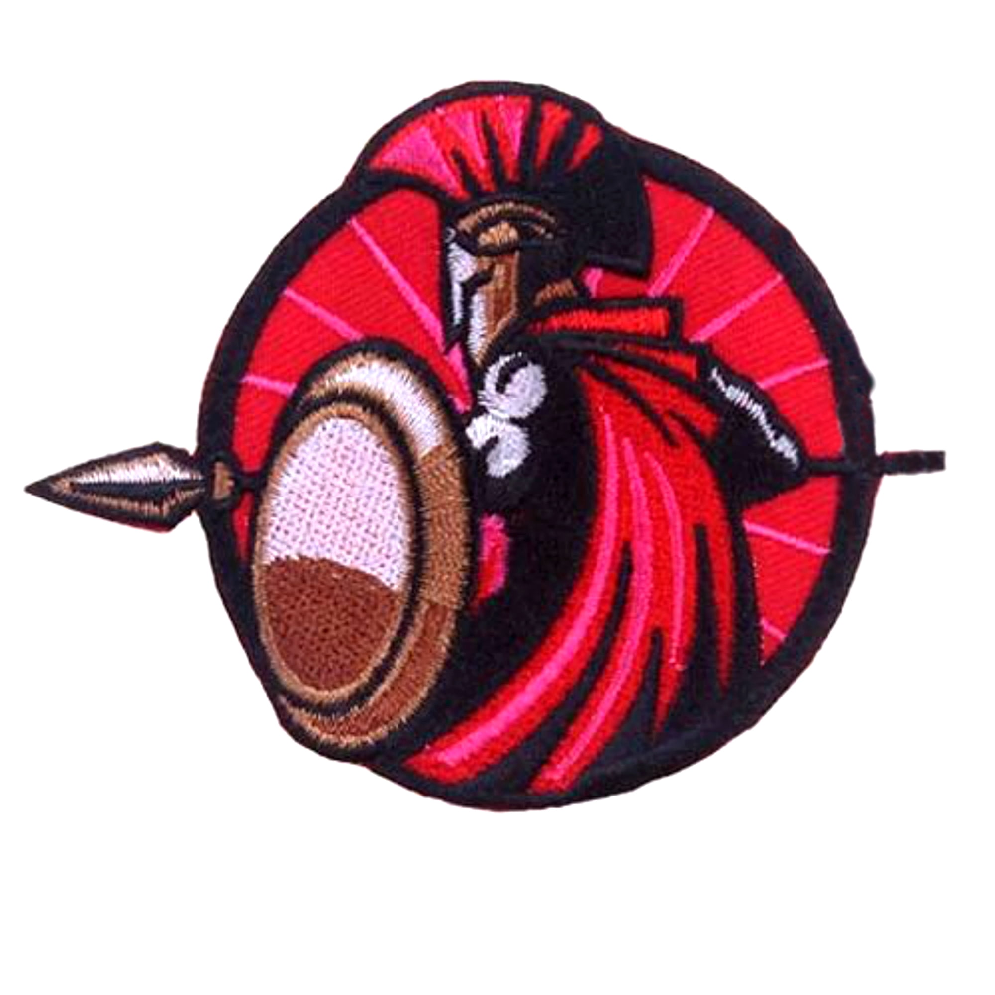 Spartan Knight Viking Medieval Warriors Embroidered Patch Iron/Sew-On ...