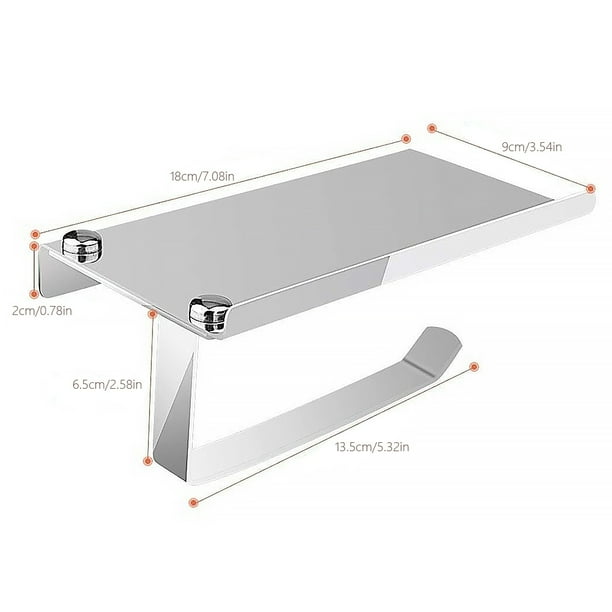 ziyahihome bathroom accessories paper rool bracket stainless steel ...