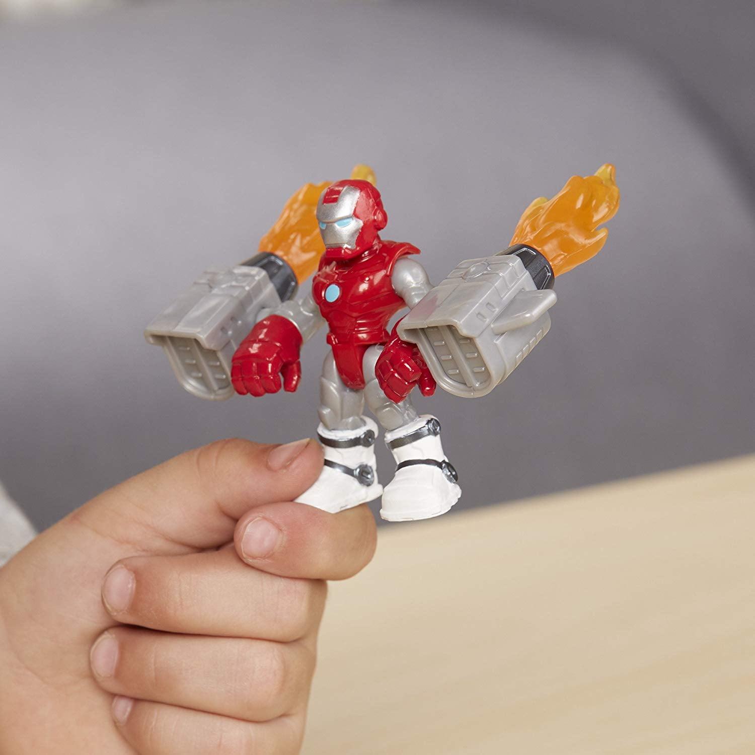 Buy Marvel Super Hero Adventures Iron Man Arc-Tech Snowjumper, Iron Man ...